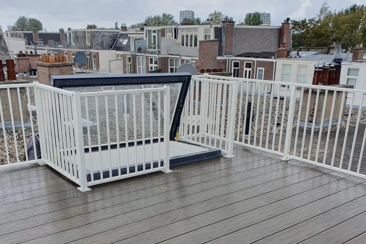Dakterras maken op plat dak: zo doe je dat